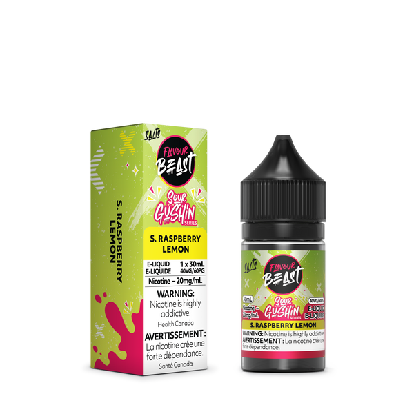 Sour Gushin Raspberry Lemon Flavour Beast E-Juice Keswick Alliston ...